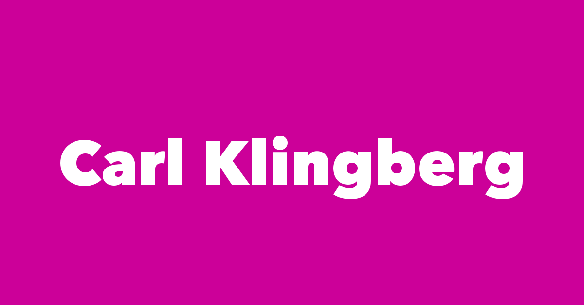 Carl Klingberg - Spouse, Children, Birthday & More
