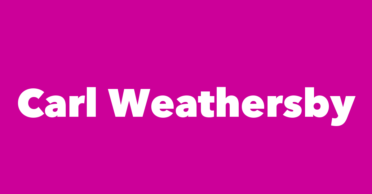 Carl Weathersby - Spouse, Children, Birthday & More
