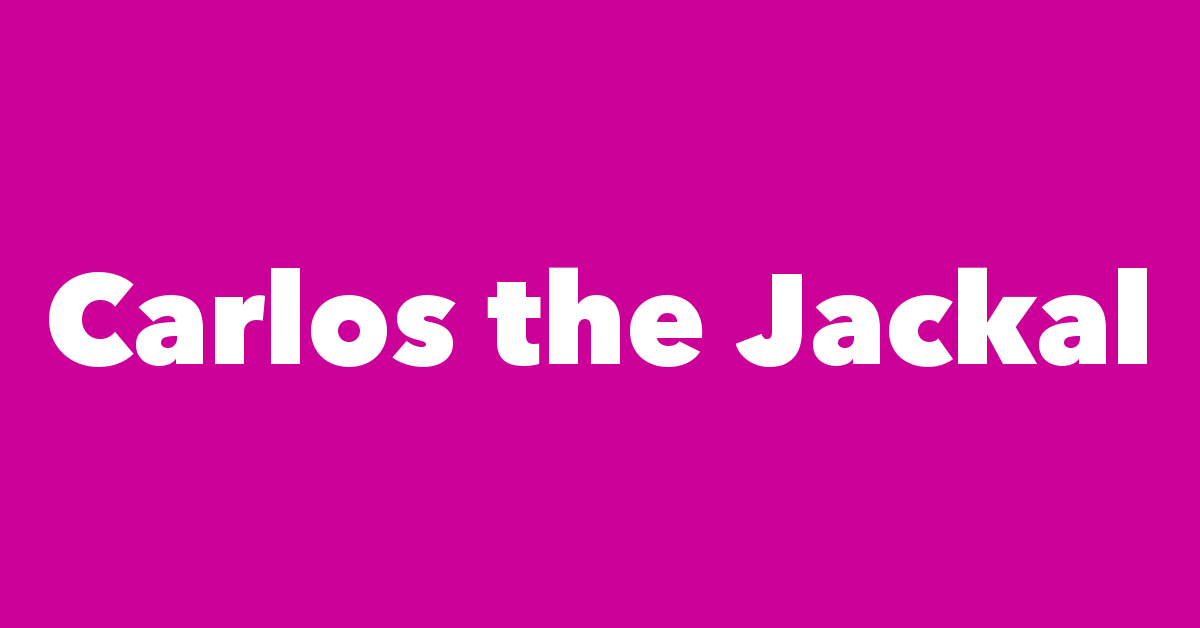 Carlos the Jackal - Spouse, Children, Birthday & More