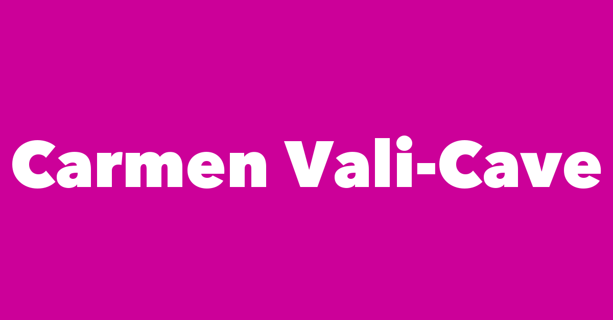 Carmen Vali-Cave - Spouse, Children, Birthday & More