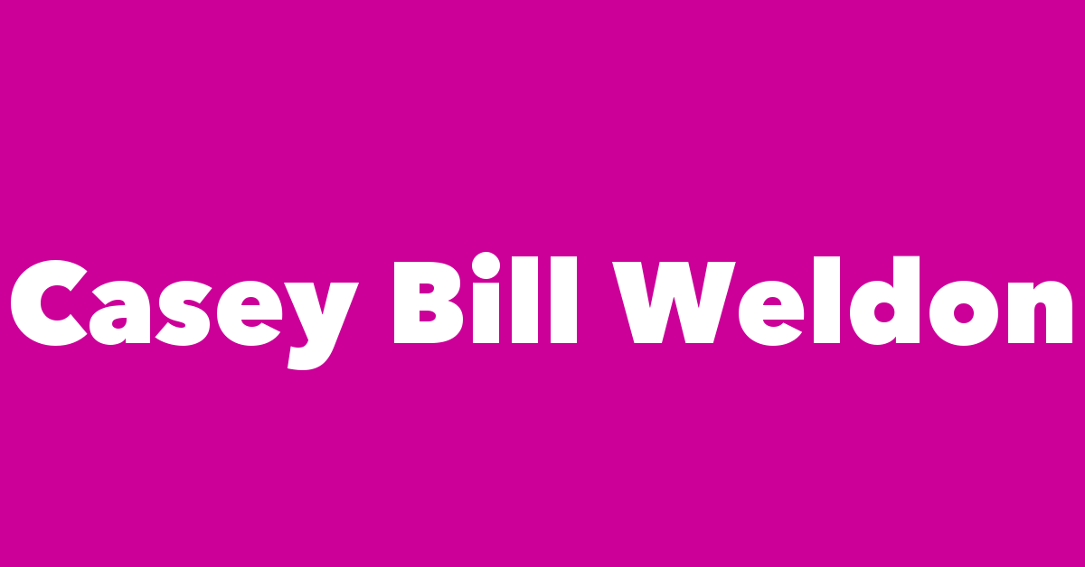 Casey Bill Weldon - Spouse, Children, Birthday & More
