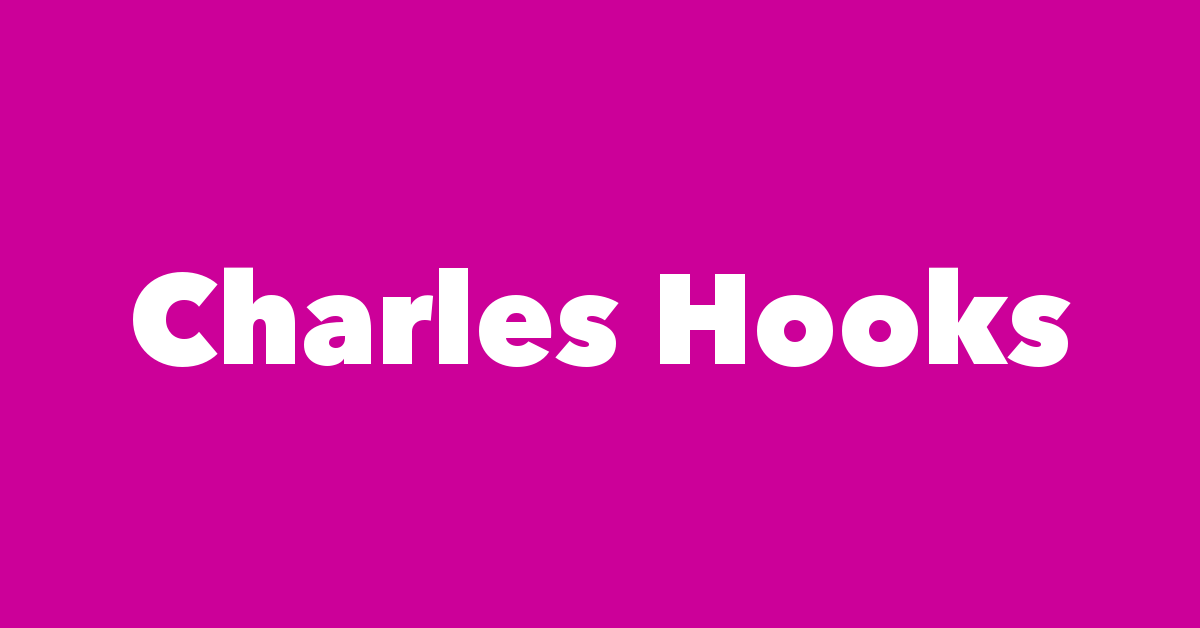 Charles Hooks - Spouse, Children, Birthday & More