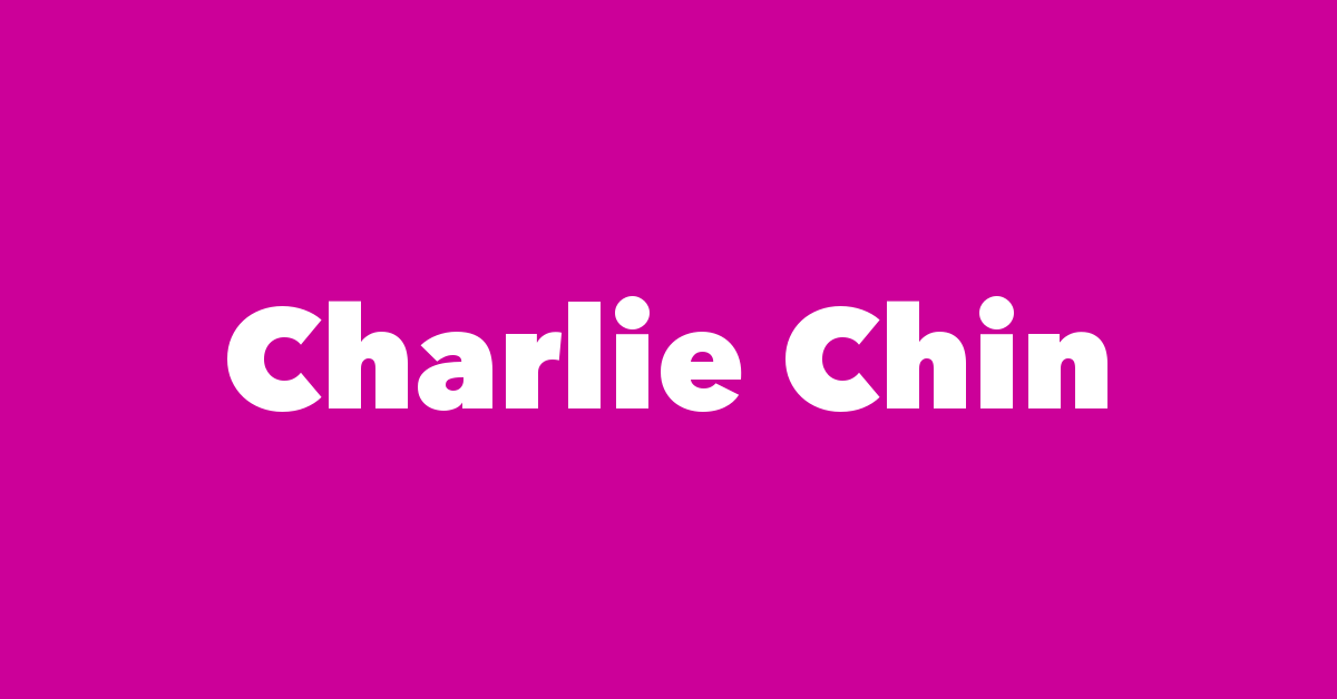 Charlie Chin - Spouse, Children, Birthday & More