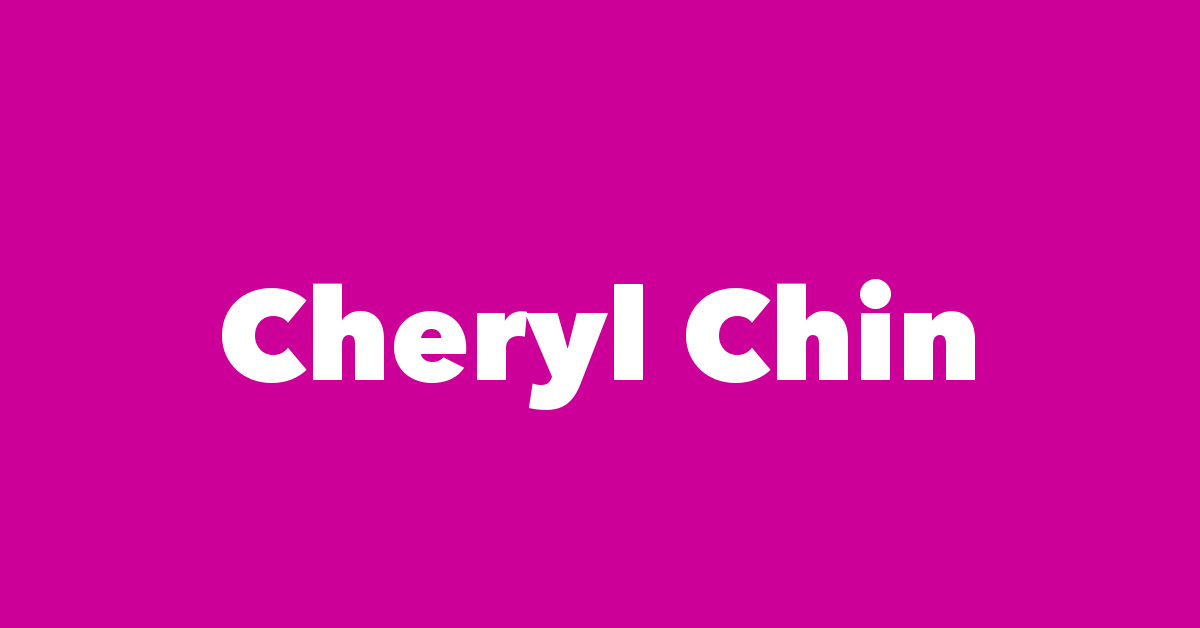 Cheryl Chin - Spouse, Children, Birthday & More