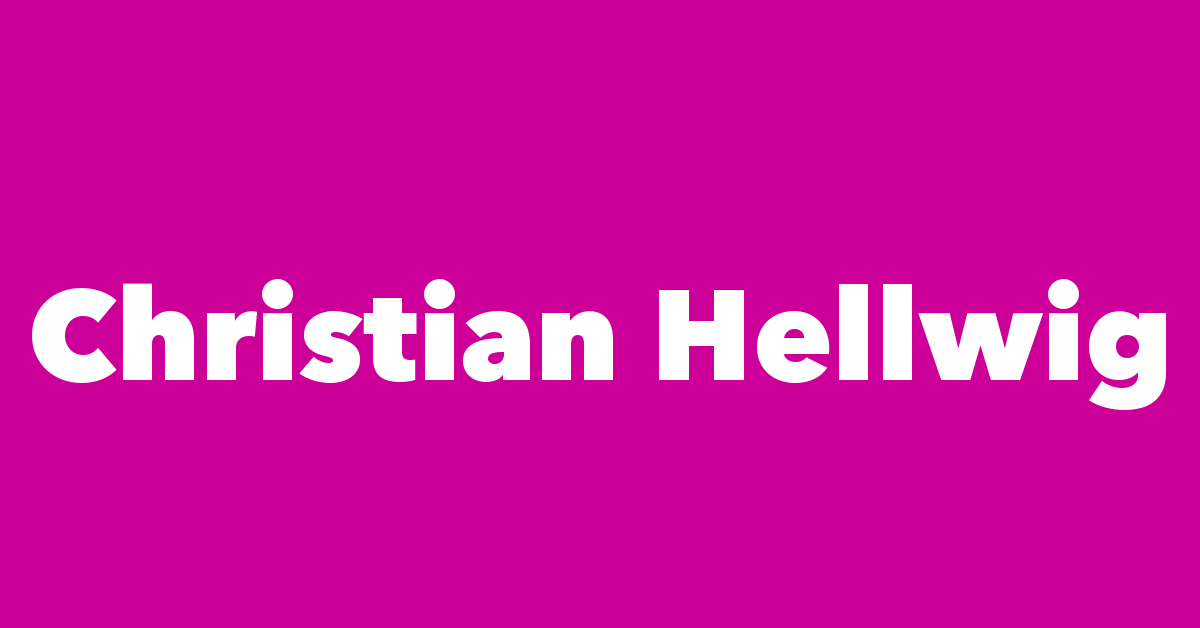Christian Hellwig - Spouse, Children, Birthday & More