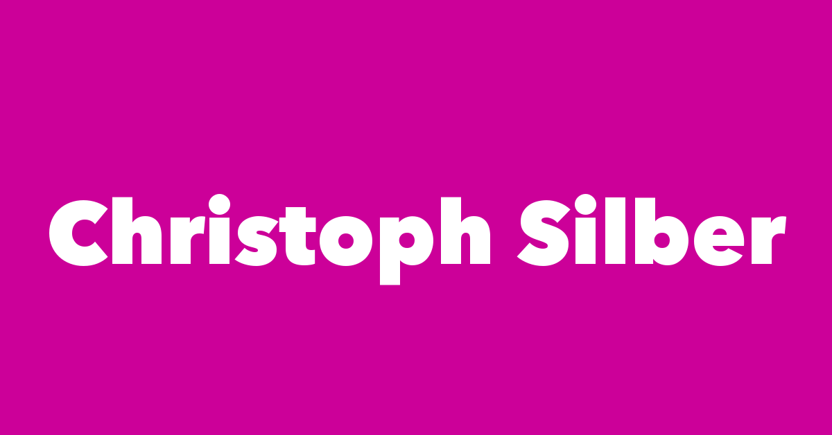 Christoph Silber - Spouse, Children, Birthday & More
