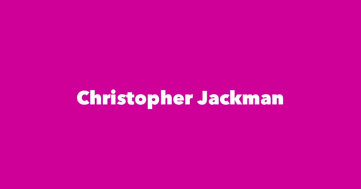 Christopher Jackman - Spouse, Children, Birthday & More