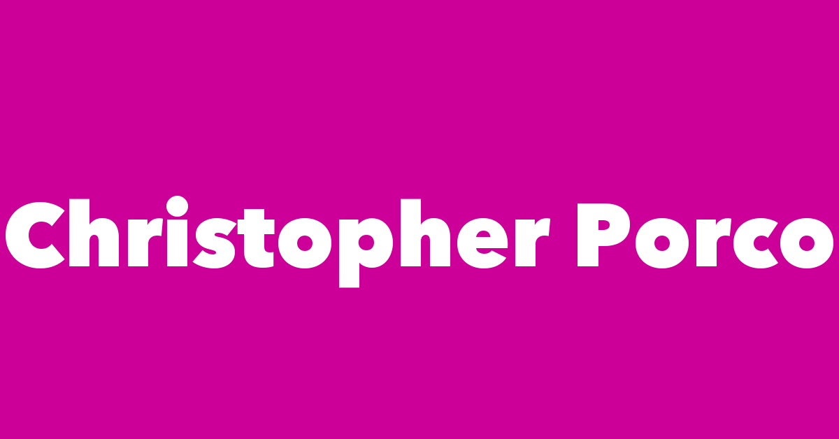 Christopher Porco - Spouse, Children, Birthday & More