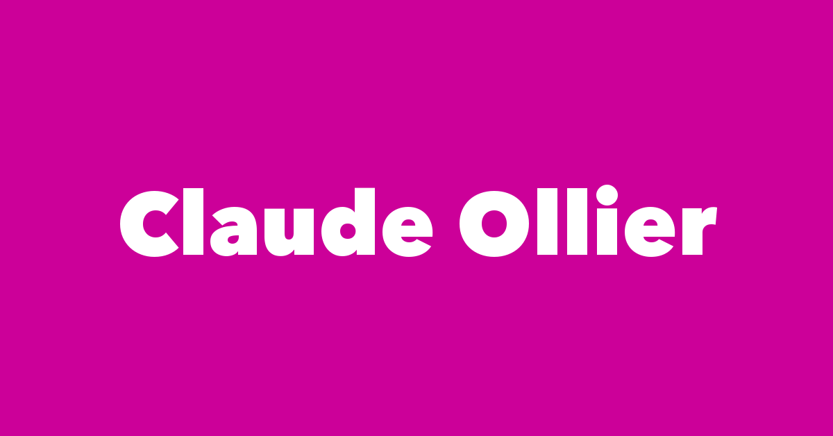 Claude Ollier - Spouse, Children, Birthday & More
