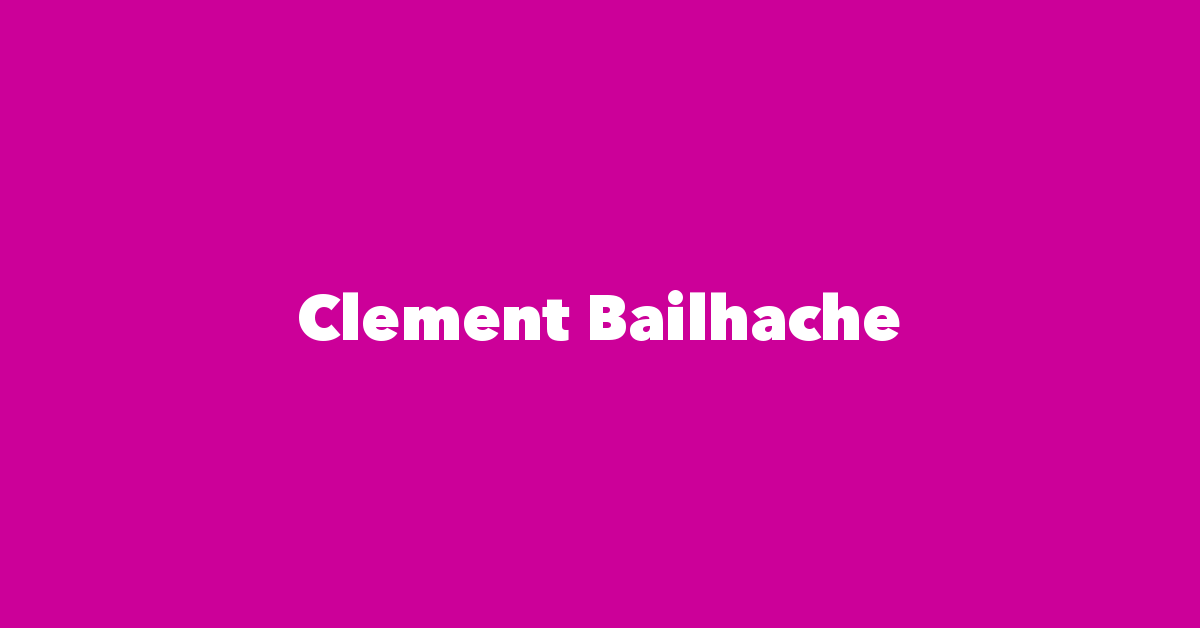 Clement Bailhache - Spouse, Children, Birthday & More