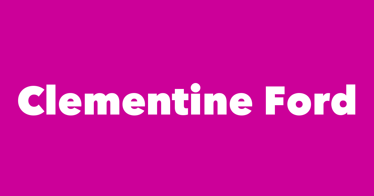 Clementine Ford - Spouse, Children, Birthday & More