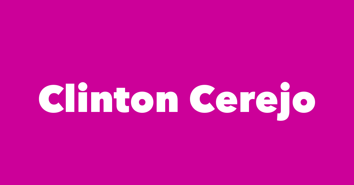 Clinton Cerejo - Spouse, Children, Birthday & More