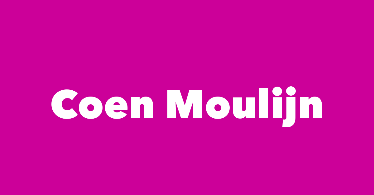 Coen Moulijn - Spouse, Children, Birthday & More