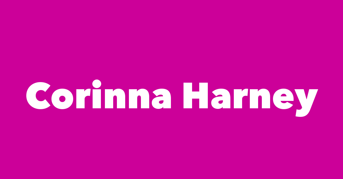 Corinna Harney - Spouse, Children, Birthday & More