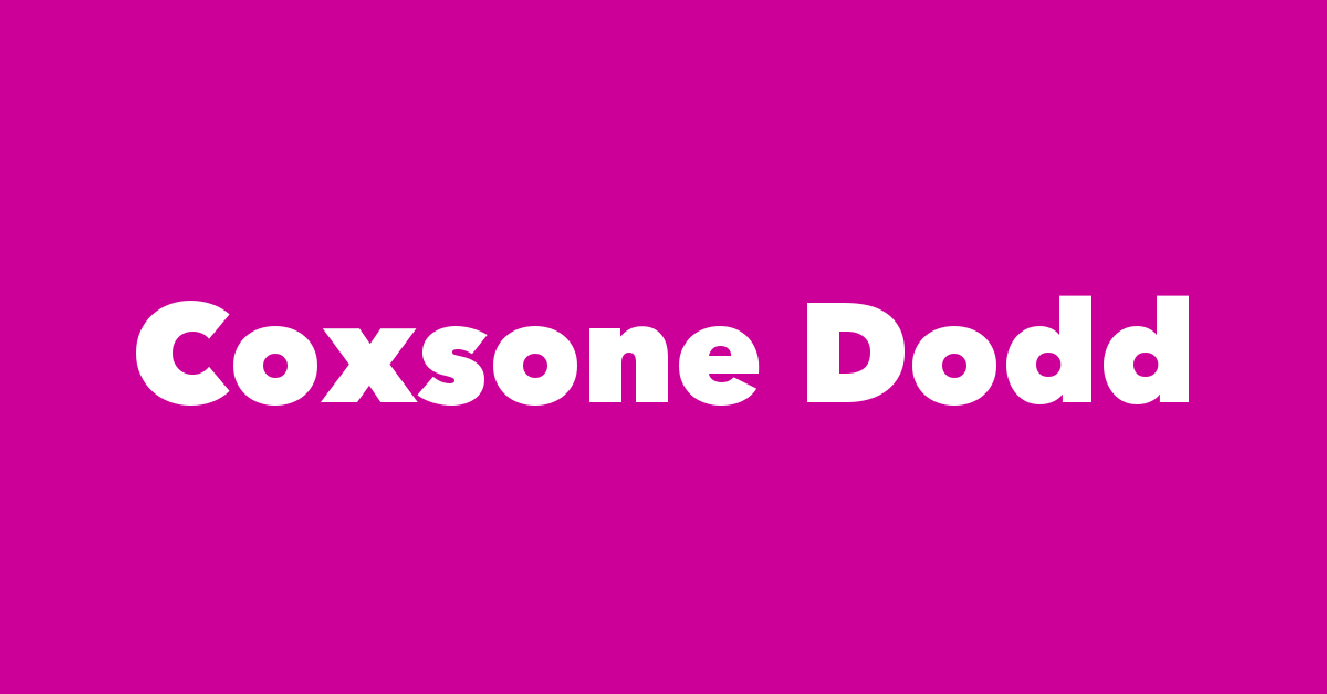 Coxsone Dodd - Spouse, Children, Birthday & More