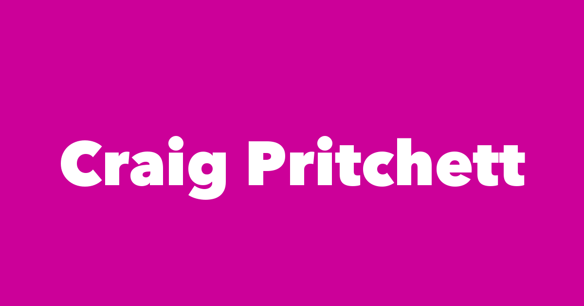 Craig Pritchett - Spouse, Children, Birthday & More