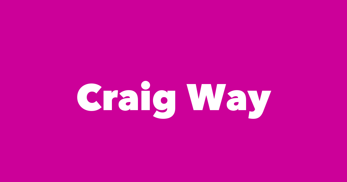 Craig Way - Spouse, Children, Birthday & More