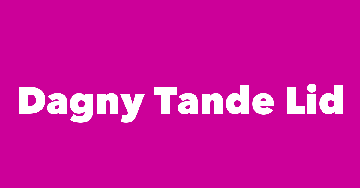 Dagny Tande Lid - Spouse, Children, Birthday & More