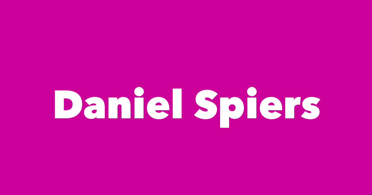 Daniel Spiers - Spouse, Children, Birthday & More