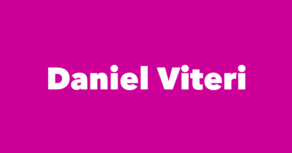 Daniel Viteri - Spouse, Children, Birthday & More