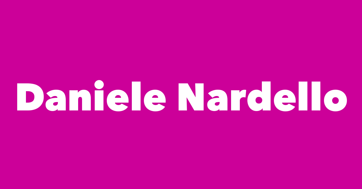 Daniele Nardello - Spouse, Children, Birthday & More