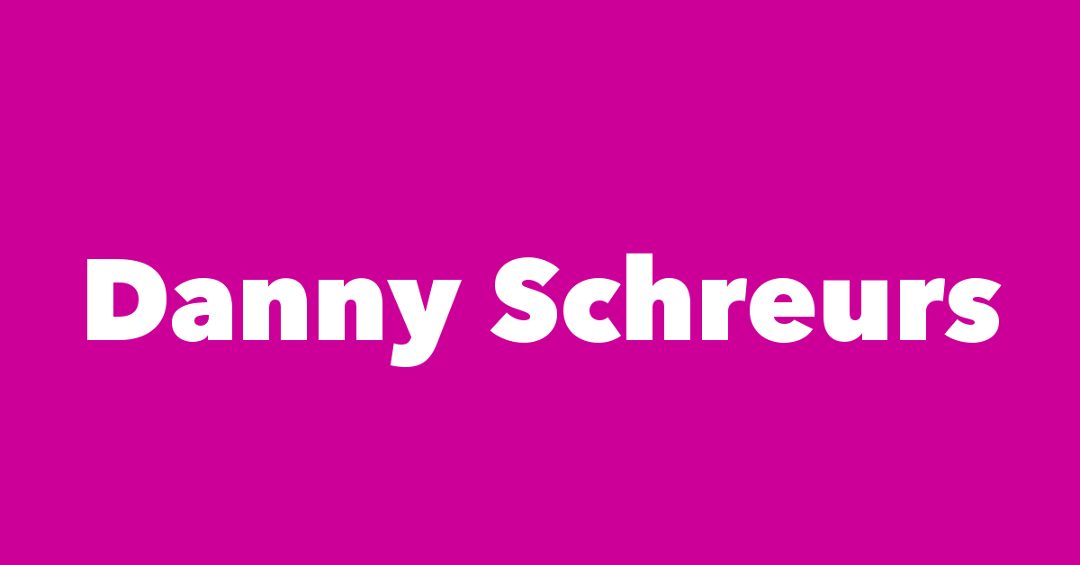 Danny Schreurs - Spouse, Children, Birthday & More