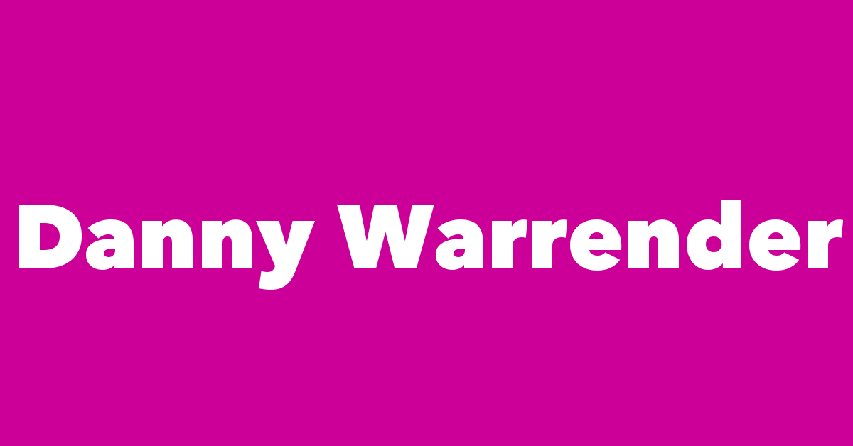 Danny Warrender - Spouse, Children, Birthday & More