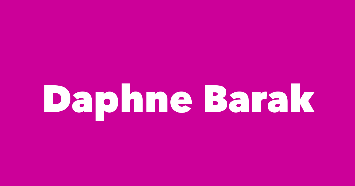 Daphne Barak - Spouse, Children, Birthday & More