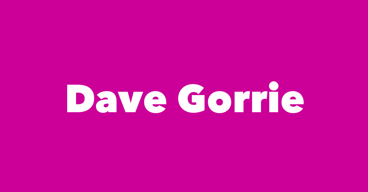 Dave Gorrie - Spouse, Children, Birthday & More