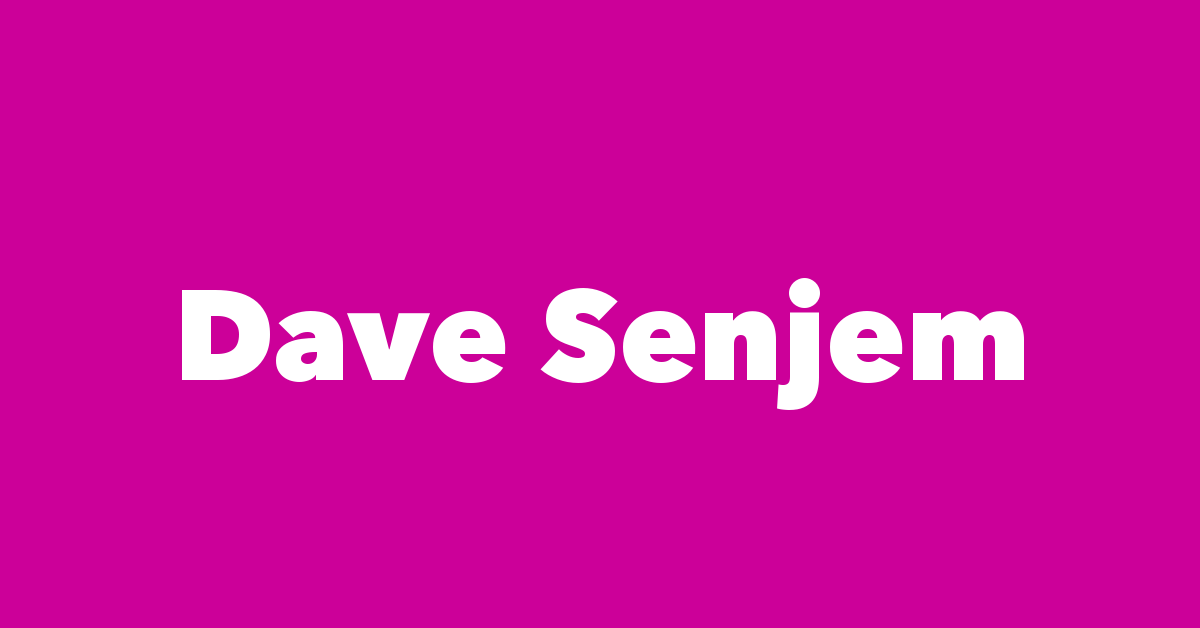 Dave Senjem - Spouse, Children, Birthday & More