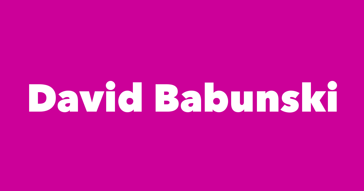David Babunski - Spouse, Children, Birthday & More