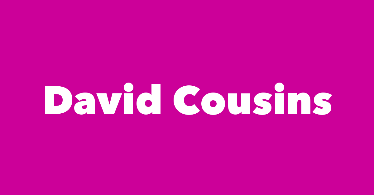 David Cousins - Spouse, Children, Birthday & More