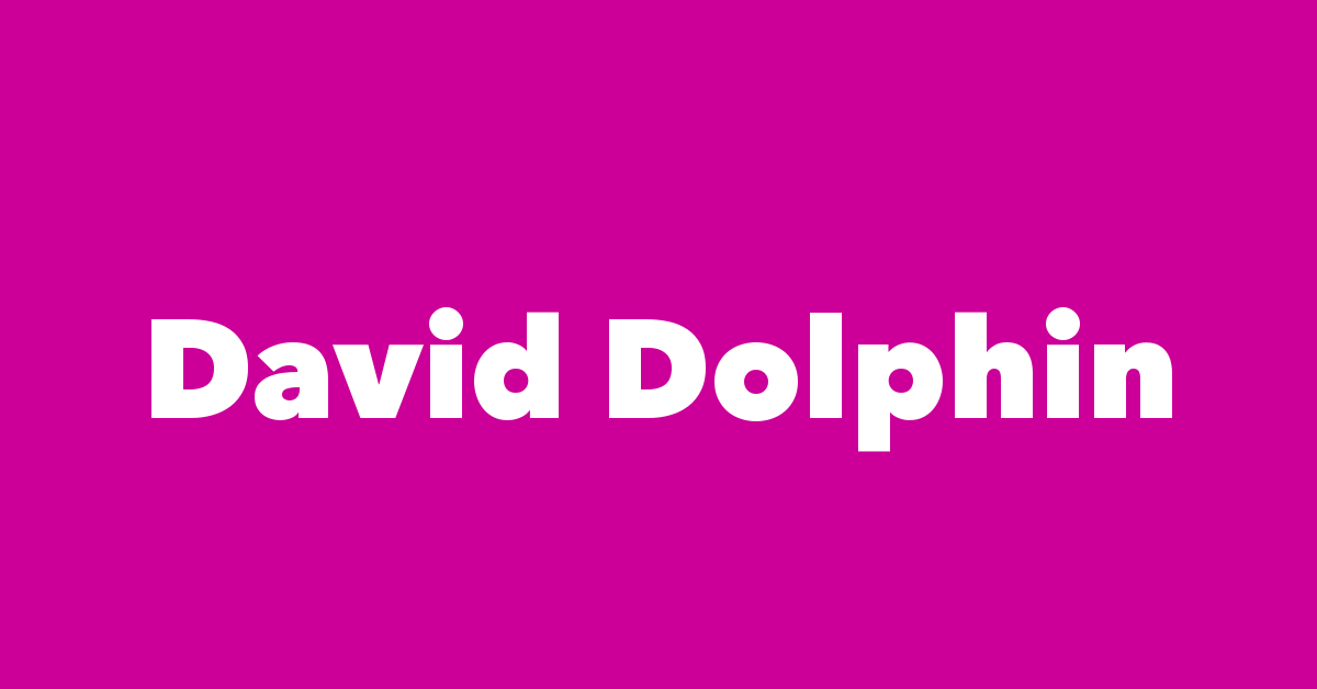 David Dolphin - Spouse, Children, Birthday & More