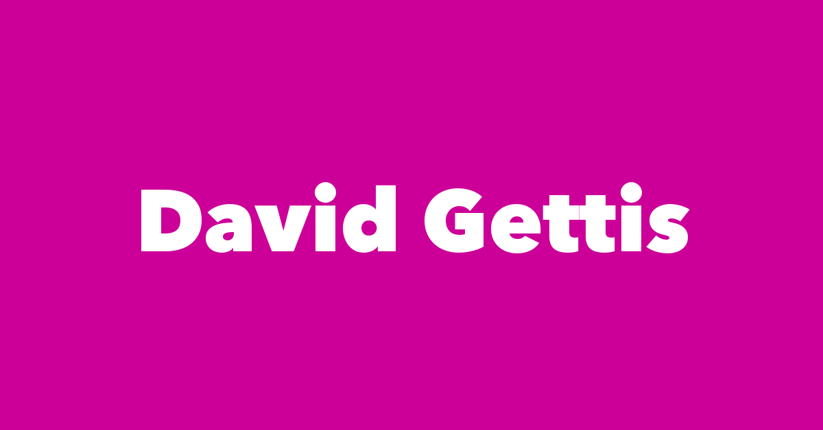 David Gettis - Spouse, Children, Birthday & More