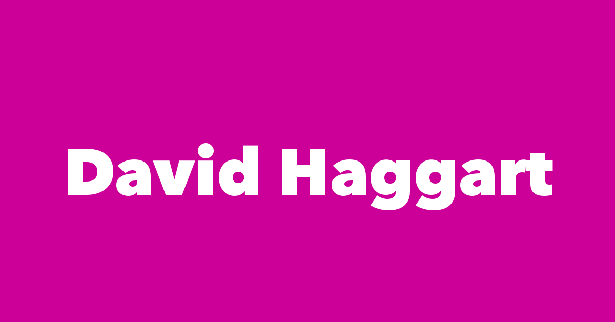 David Haggart - Spouse, Children, Birthday & More