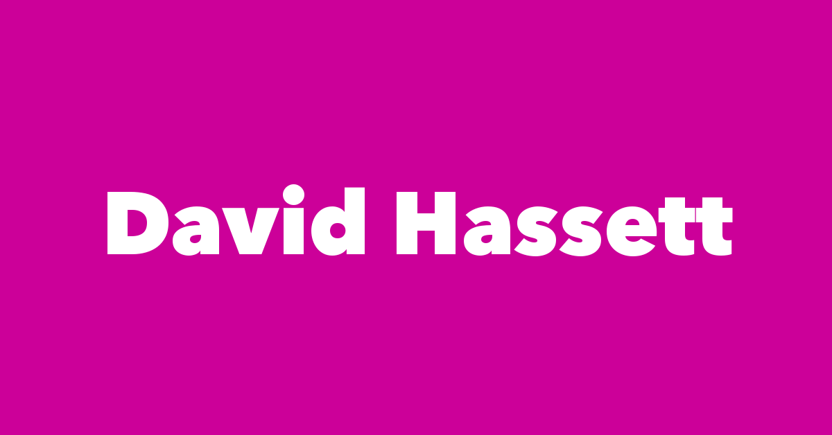 David Hassett - Spouse, Children, Birthday & More