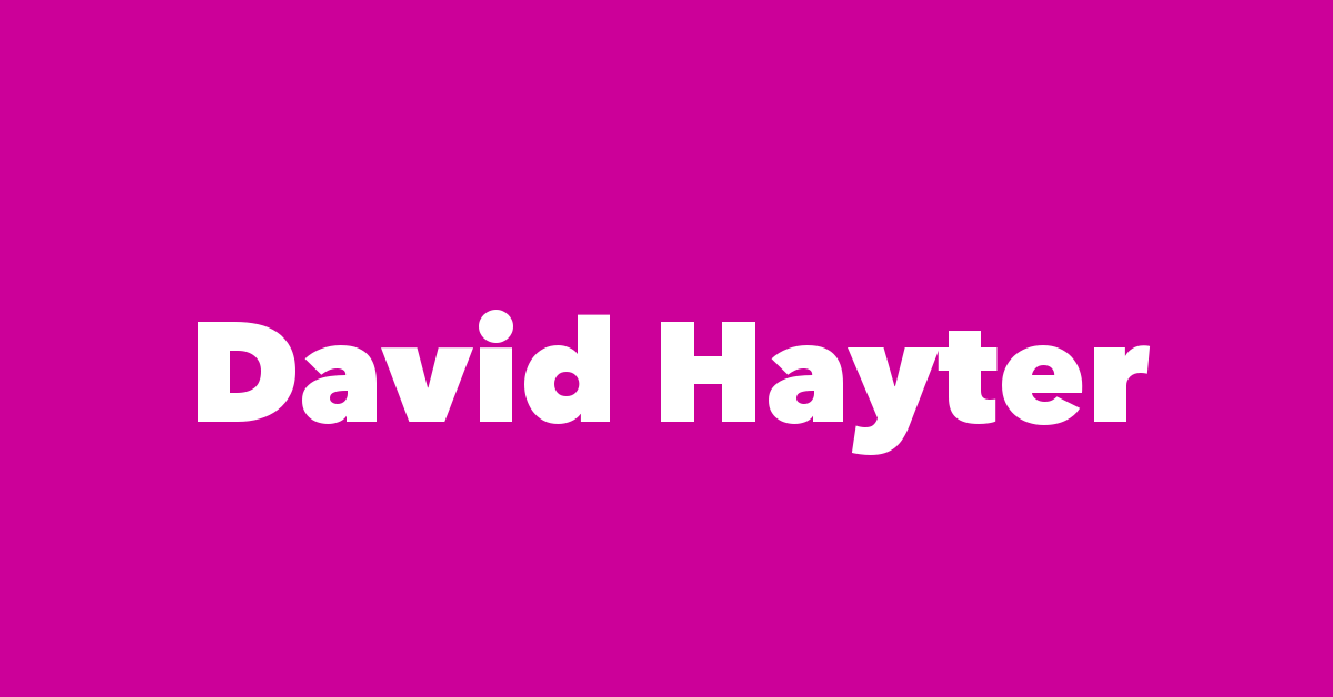 David Hayter - Spouse, Children, Birthday & More