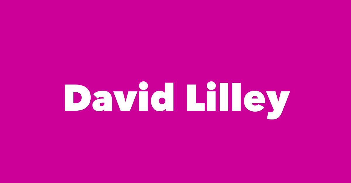 David Lilley - Spouse, Children, Birthday & More