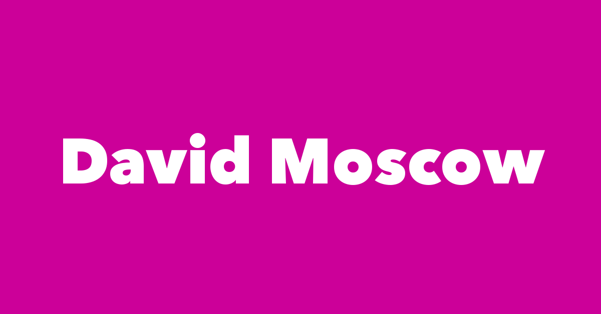 David Moscow - Spouse, Children, Birthday & More