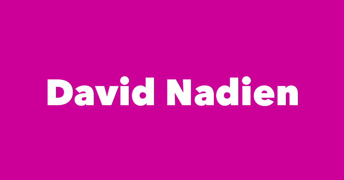 David Nadien - Spouse, Children, Birthday & More