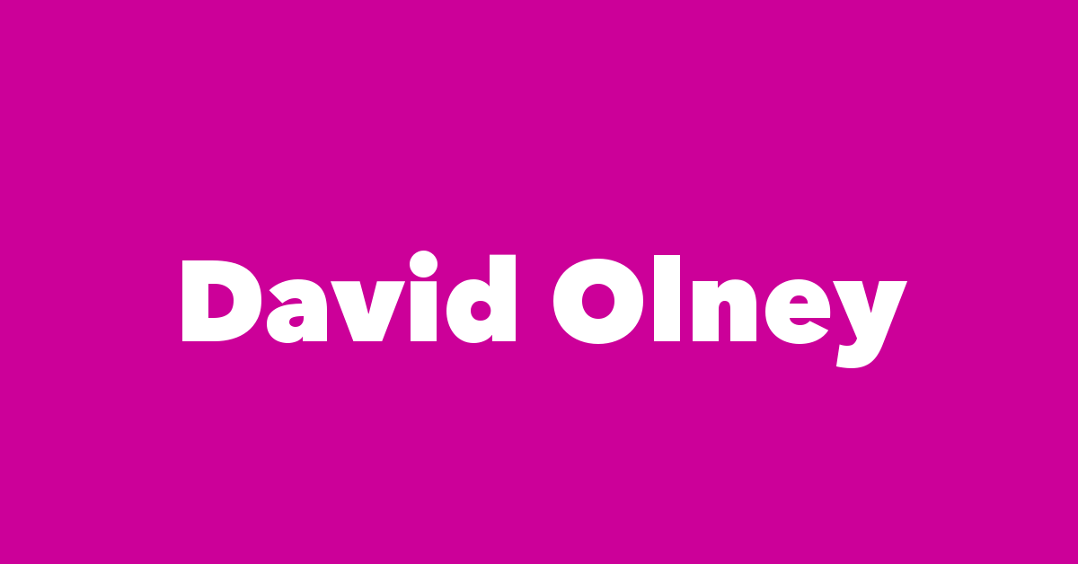 David Olney - Spouse, Children, Birthday & More