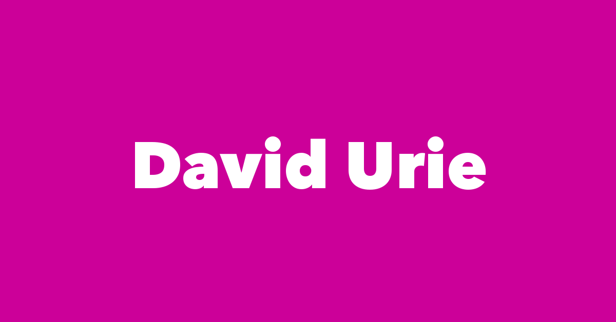 David Urie - Spouse, Children, Birthday & More