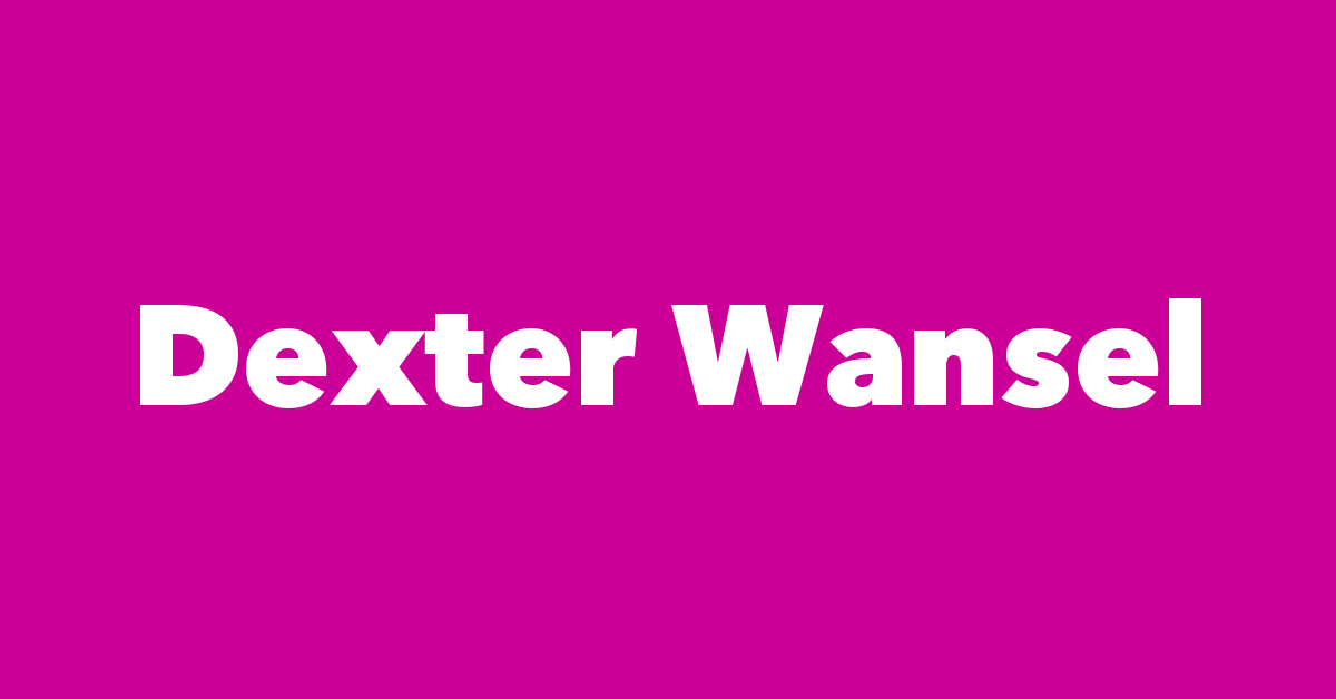 Dexter Wansel - Spouse, Children, Birthday & More