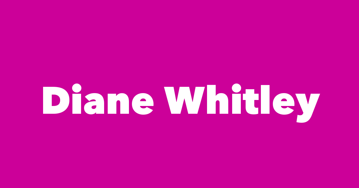Diane Whitley - Spouse, Children, Birthday & More