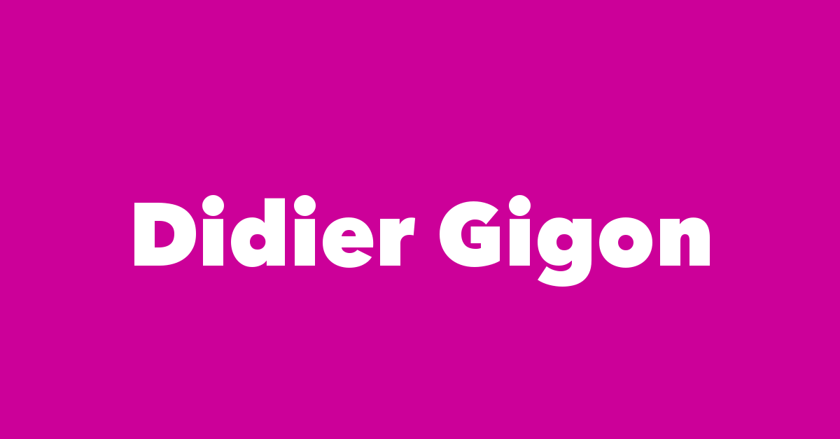 Didier Gigon - Spouse, Children, Birthday & More