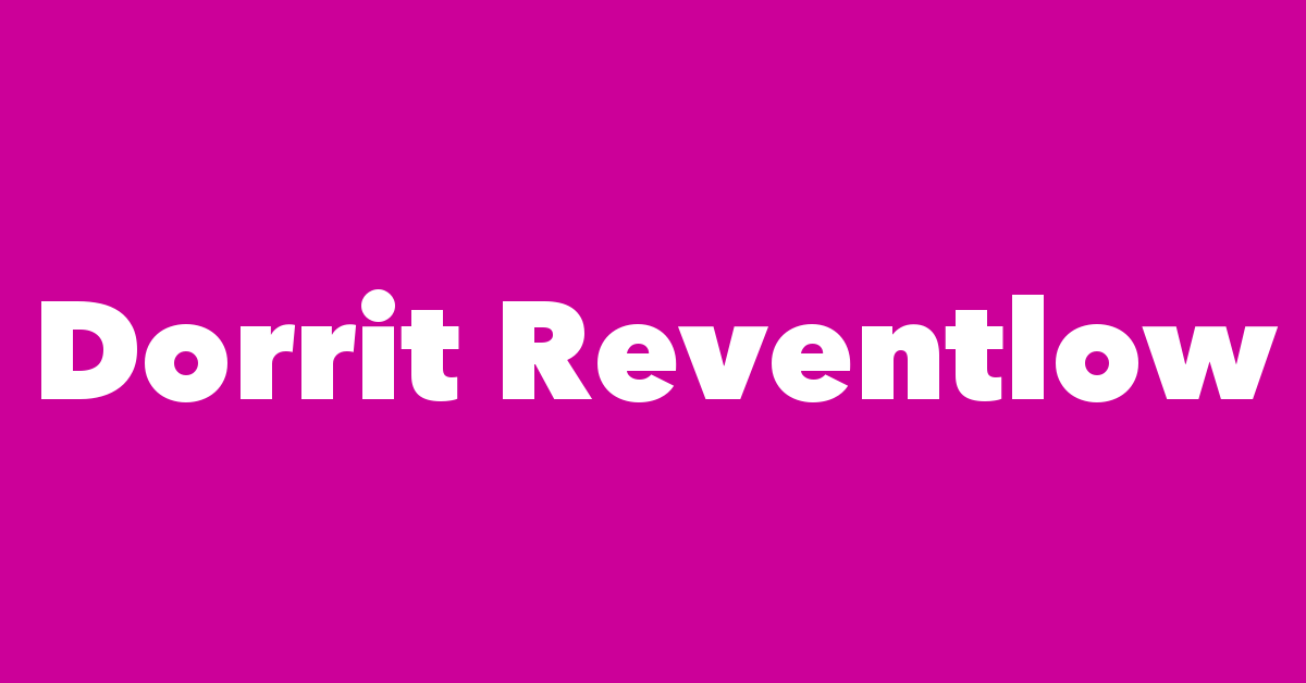 Dorrit Reventlow - Spouse, Children, Birthday & More