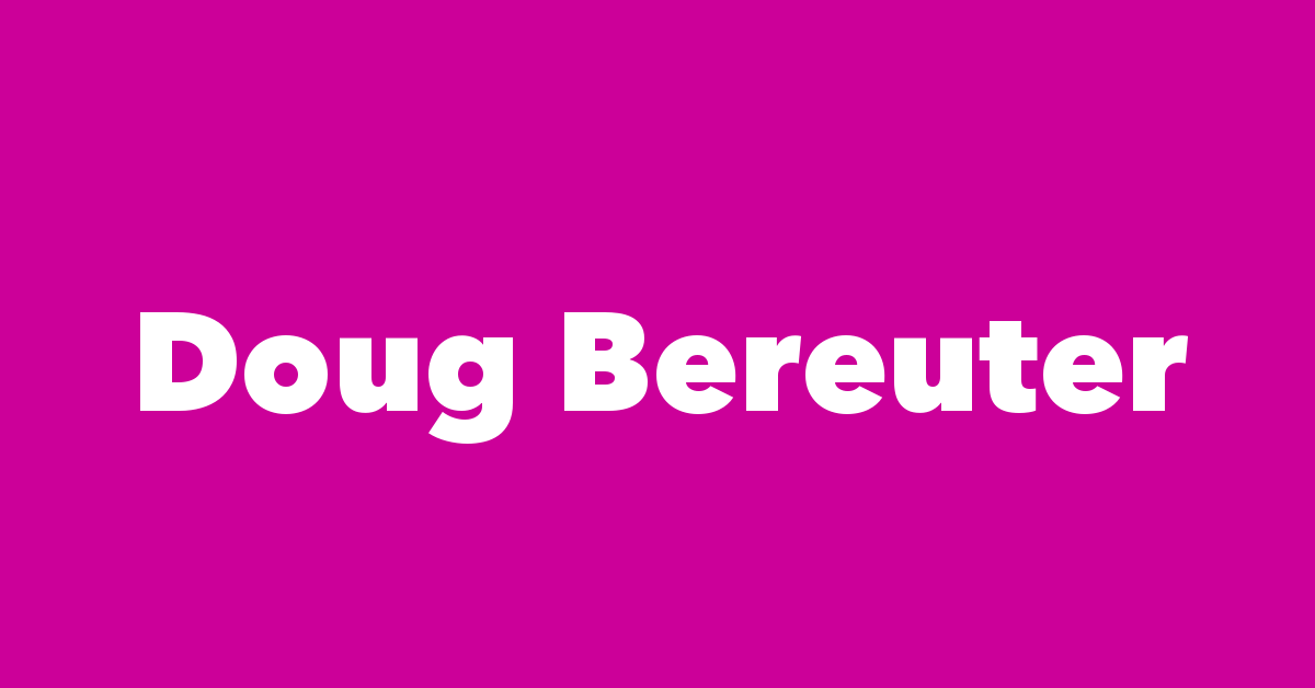 Doug Bereuter - Spouse, Children, Birthday & More
