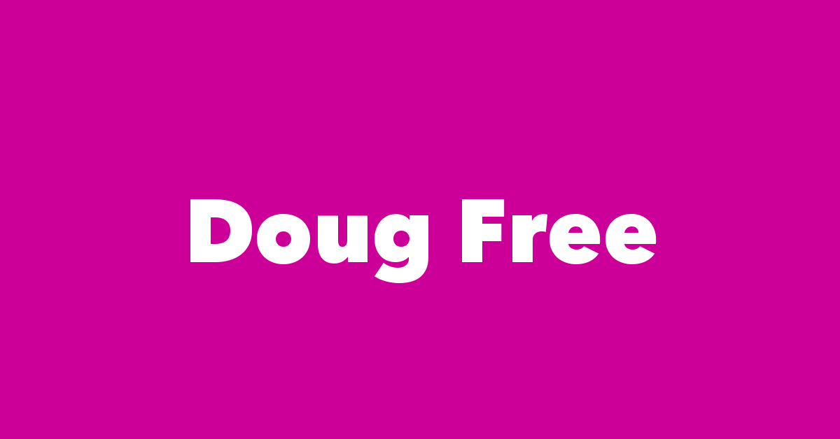 Doug Free - Spouse, Children, Birthday & More