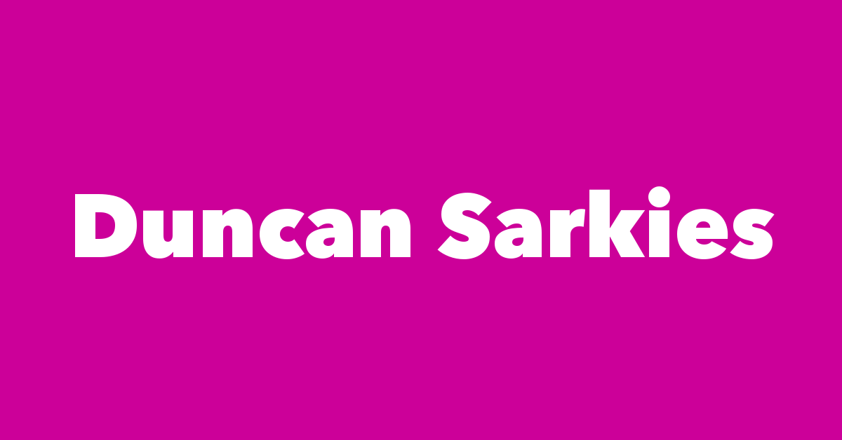 Duncan Sarkies - Spouse, Children, Birthday & More