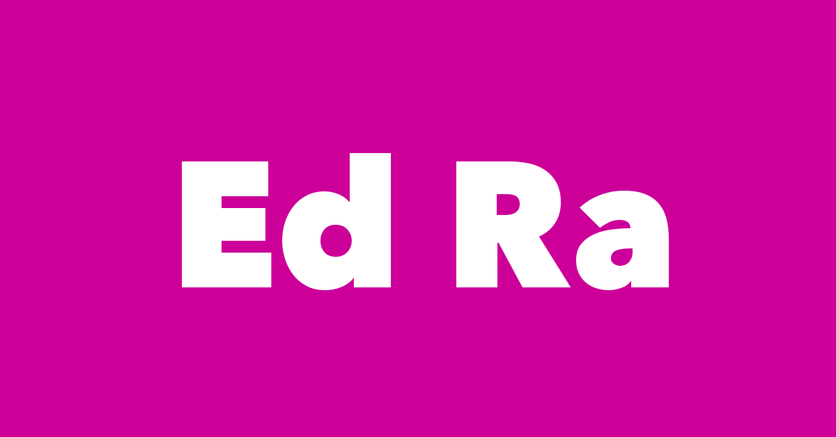 Ed Ra - Spouse, Children, Birthday & More